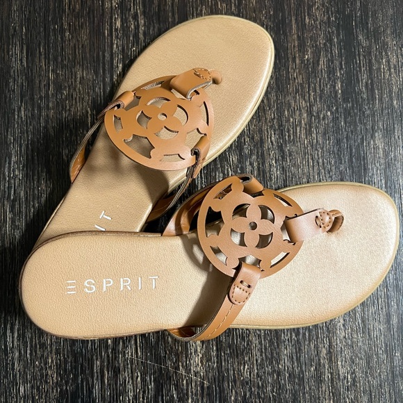 Esprit | Shoes | Esprit Womens Tan Sandals | Poshmark
